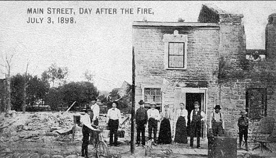 The Great Fire of 1898 – The Legacy of Waterford, Wisconsin